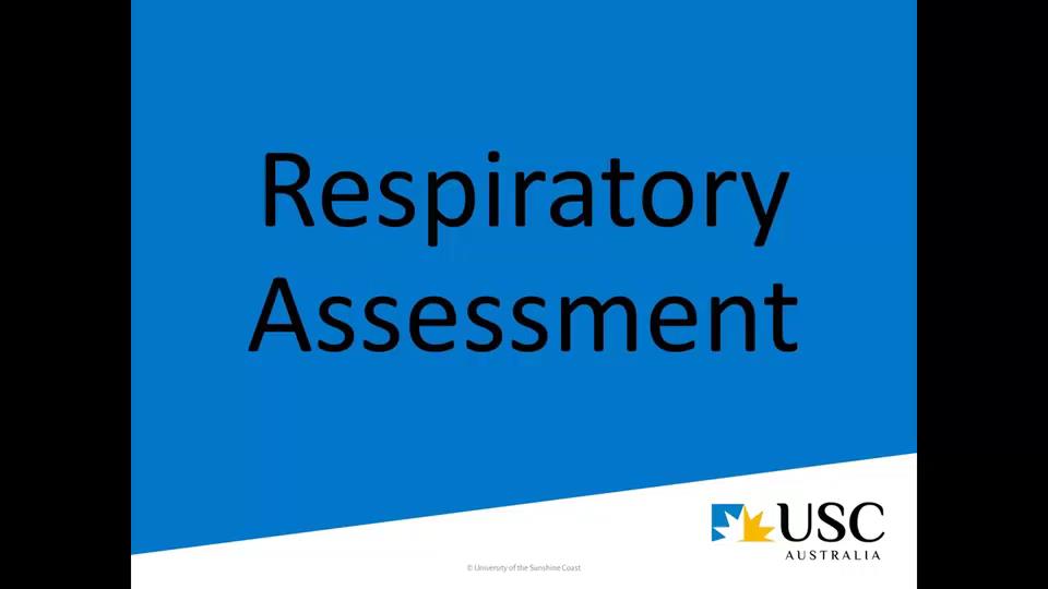 Respiratory Assessment